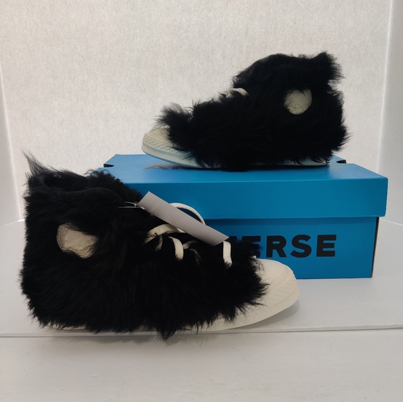 Converse | Shoes | Womens Converse Chuck 7 Fuzzy Hi 70586c Nib Msrp 100 ...